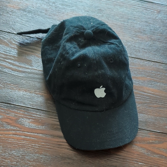 Apple | Accessories | Black Apple Logo Cap | Poshmark